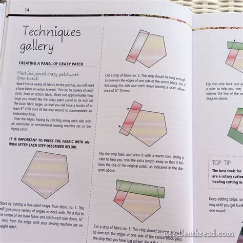 Hand Stitched Crazy Patchwork Book Review