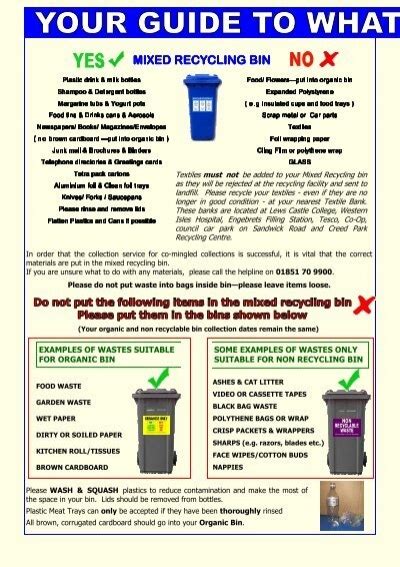 The Co Mingled Bin Leaflet Pdf 43mb