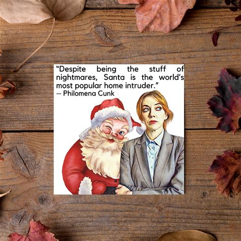 Funny Cunk Christmas Card Philomena Cunk Christmas Card Cunk Etsy Uk