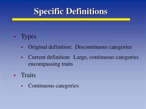 ppt chapter 9 traits and trait taxonomies powerpoint presentation