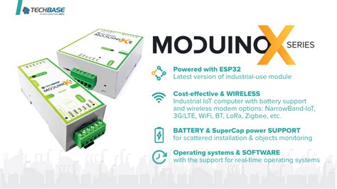 Moduino X7 Esp32 Industrial Iot Shop