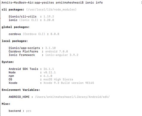 Ionic Pro Package Build Failed Appflow Ionic Forum