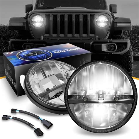 Hwstar 2023 Faros Led 1000 Más Brillantes Antirreflejos De 7 Pulgadas