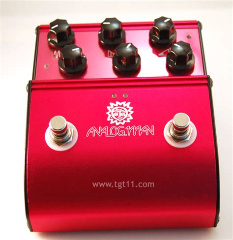 Analog Man Ardx20 Dual Analog Delay 2010s Red Effect For Sale These Go