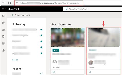 Stop Published News Items Appearing On The Main Sharepoint Site