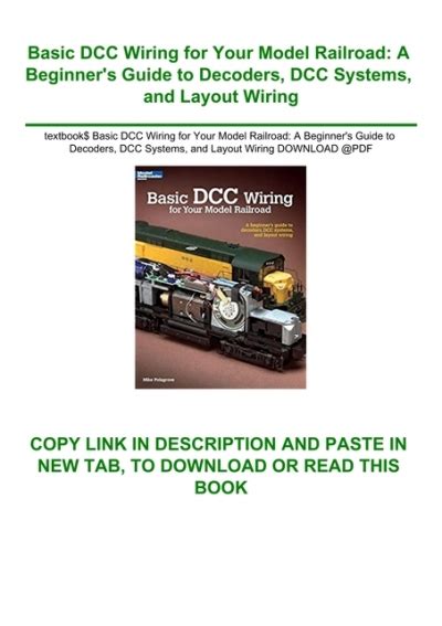 Textbook Basic DCC Wiring For Your Model Railroad A Beginner S Guide To Decoders DCC