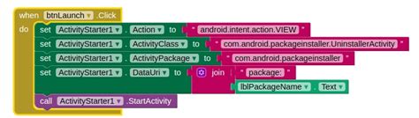 how to uninstall other apps mit app inventor help mit app inventor