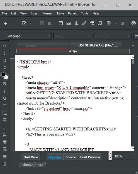 Open Source Web Design Software Wysiwyg Flux Resource
