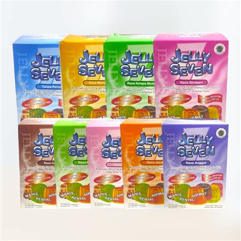 Jual Jelly Seven Sachet Besar 27g Jelly Seven Mangga 27g Jelly