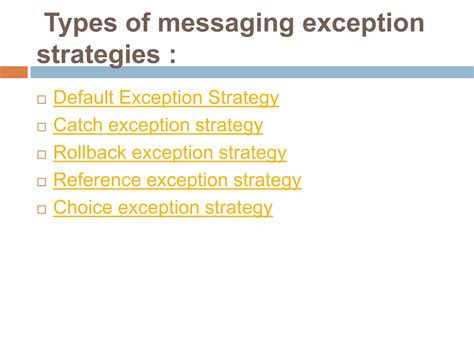 Mule Error Handling Ppt
