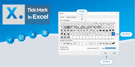 Tick Mark In Excel Excelx Com