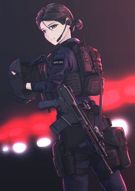 D Sawa613 Howa Firearms Company Original Absurdres Highres 1girl