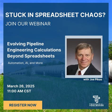 evolving pipeline engineering calculations beyond spreadsheets