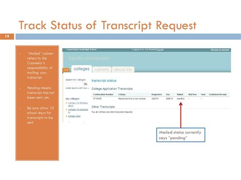 What Does Status Mean On A Transcript At Nancy Sheridan Blog