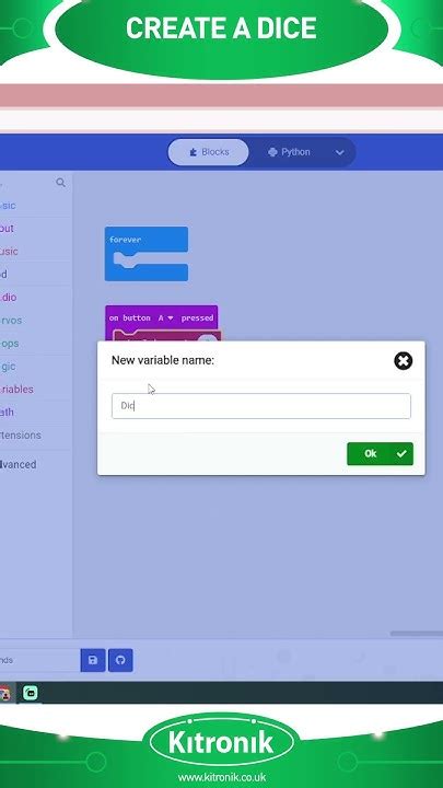 Bbc Microbit Coding In 60 Seconds Create A Dice Youtube