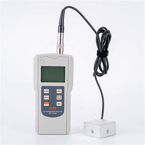 3d Three Axis Vibration Meter Bearing Testing Equipment Vibration