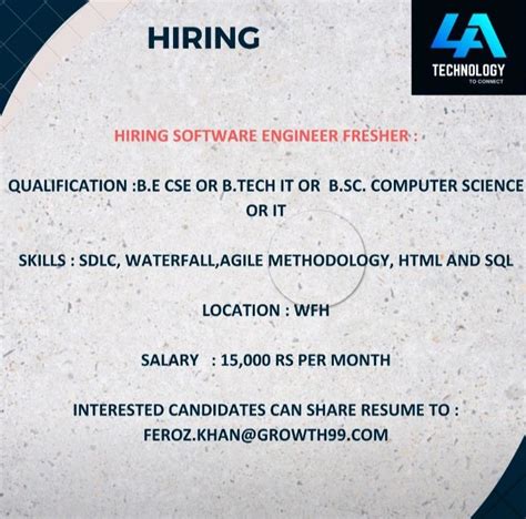 Arif Mohammed S On Linkedin Hiring Softwareengineer Freshers Sdlc Waterfall Agilemethodology