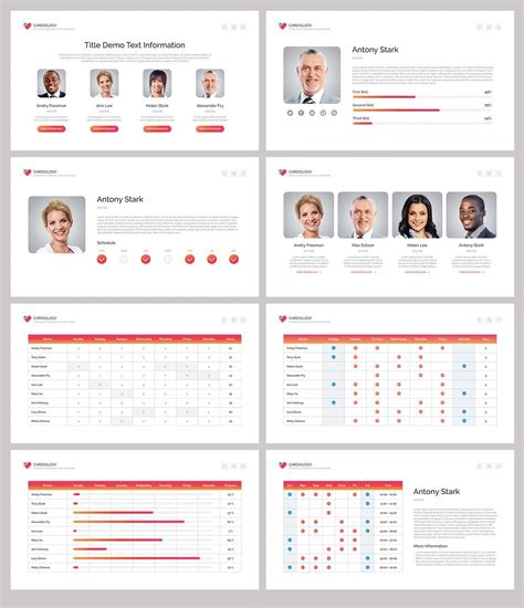Cardiology Powerpoint Template Medical Template Etsy