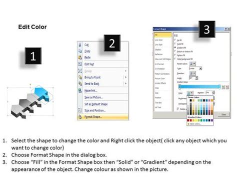3d 4 parallel arrows enterprise culture process ppt business plan