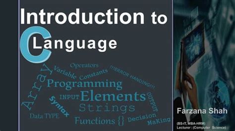 Introduction To C Programming Ppt