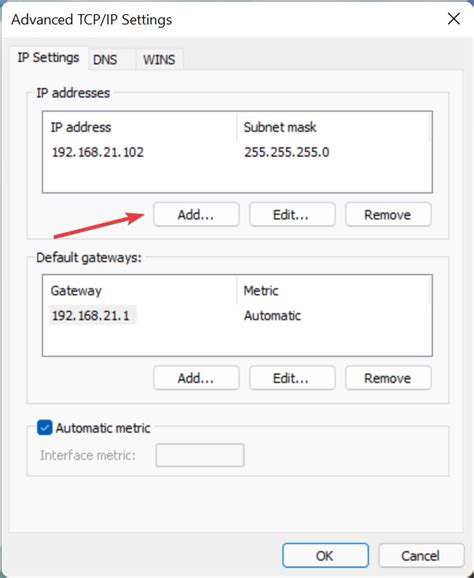 How To Add A Secondary Or Multiple IP Address In Windows Electronic Security Pro Hub