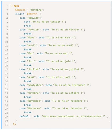 Les Structures Conditionnelles En Php Apcpedagogie