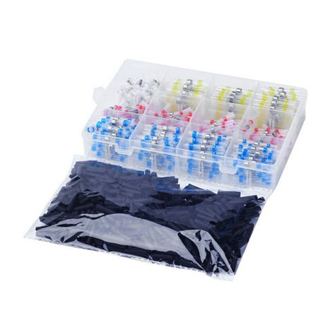 Conectores De Cable De Sellado De Soldadura Kit De Terminales De Aislamiento De Extremos De