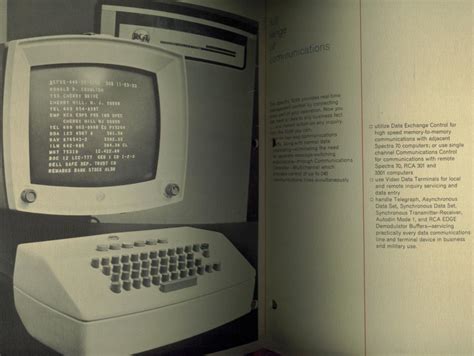 Rca Spectra 70 55 It History Society