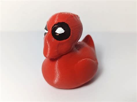 Deadpool Rubber Duck By Bogdy Makerworld Download Free 3d Models
