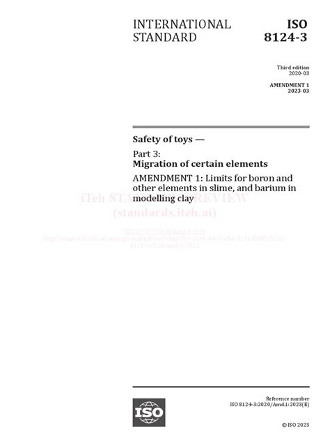 International Standard: Iteh Standard Preview (Standards - Iteh.ai) | PDF