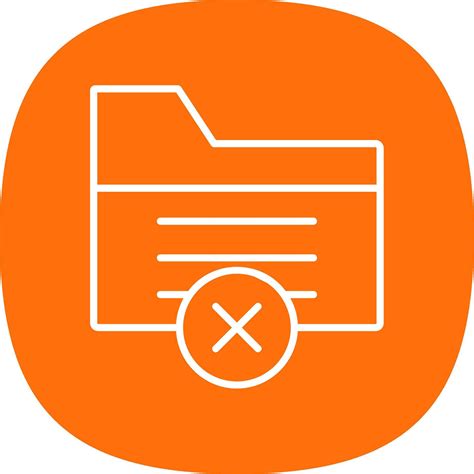 Delete File Line Curve Icon Design 43750969 Vector Art At Vecteezy