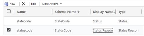 how to use custom status reasons with transitions in dynamics 365