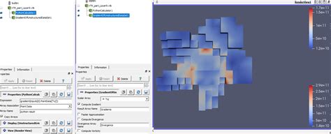 Paraview Gradientofunstructureddataset Vs Pythoncalculators Gradient