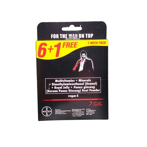 Rogin E Multivitamins And Minerals Capsules Promopack Shopee Philippines