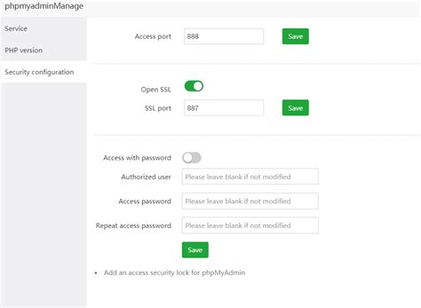 Phpmyadmin Cant Access Aapanel Free Hosting Control Panel One