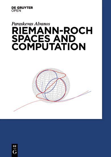 Riemann Roch Spaces And Computation Read Book Online For Free