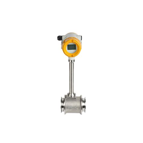 clamp connected vortex flowmeter doppel flowmeter