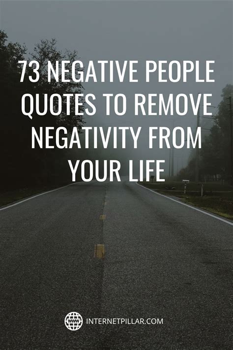 73 Negative People Quotes To Remove Negativity From Your Life Artofit