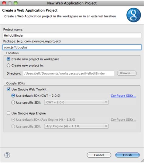 gwt uibinder hello world tutorial
