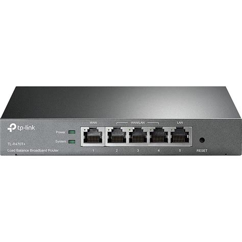 Tp Link Safe Stream Multi Wan Router 4 10100m Wan Ports Tl R470t Tp Link Safe Stream Multi Wan Router 4 10100m Wan Ports Tl R470t