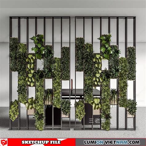 Plant Wall Sketchup Models By Dinh Thanh Plant Wall Sketchup Models By Dinh Thanh