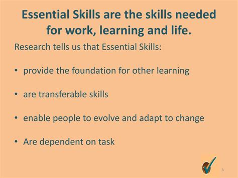 Ppt Essential Skills Powerpoint Presentation Free Download Id2407941