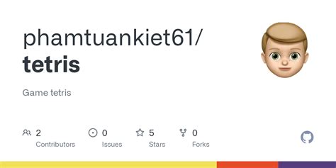 Github Phamtuankiet61tetris Game Tetris