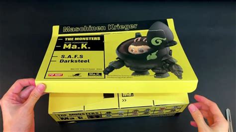 Unboxing Pop Mart The Monsters × Hiroshi Yokoyama Mak Series