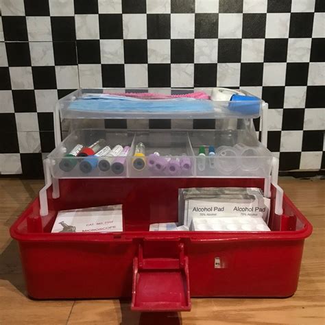 Phlebotomy Kit Health And Nutrition Medical Supplies And Tools On Carousell