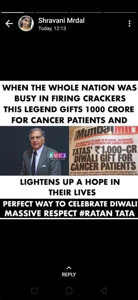 Shreyansh Singh On Linkedin The Ratan Tata