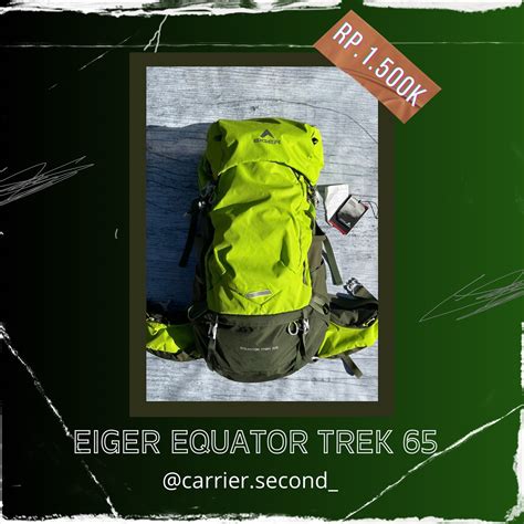 Carrier Second Ready Titip Jual Nama Carrier Eiger Ecosavior 45l