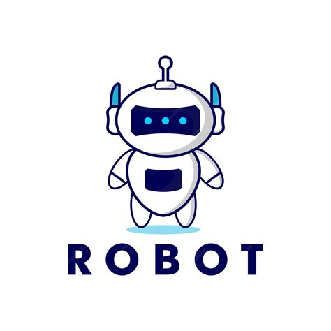 Premium Vector Robot Vector Kawaii And Cute Robot Vector Illustration
