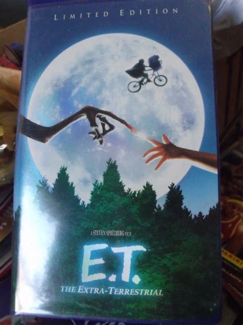 Et The Extra Terrestial Limited Edition Universal Vhs Clamshell Case