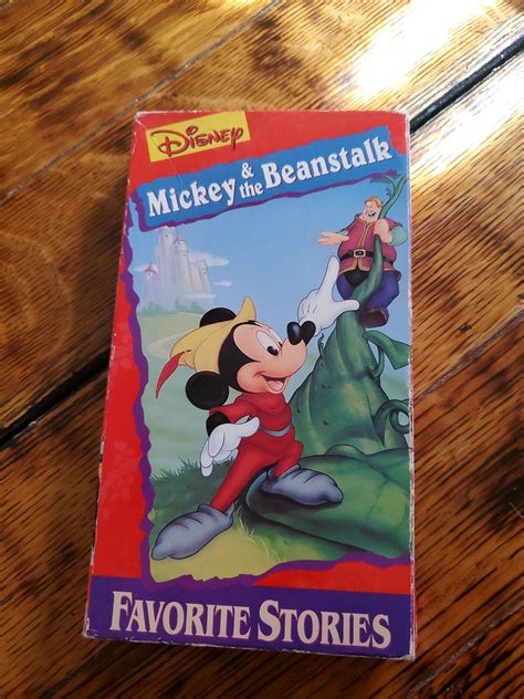 Disneys Mickey And The Beanstalk Favorite Stories Vhs 765362472031 Ebay